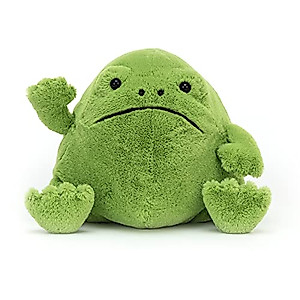Jellycat Ricky Rain Frog Stuffed Animal, Medium 7 inches | Amphibian Plush Toy | Classic Children's Gift