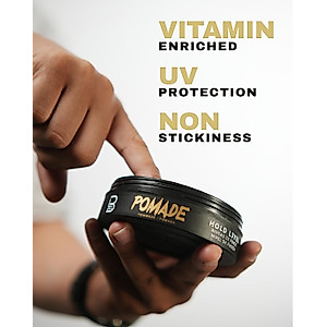 L3 Level 3 Pomade - Improves Hair Strength and Volume Long-Lasting Hold Infused with Keratin (Small Pomade)