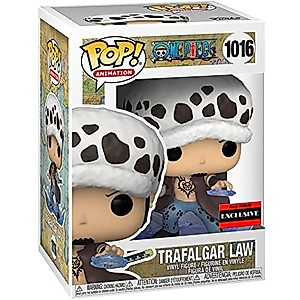POP One Piece - Trafalgar D. Law Room Attack (AAA Anime Exclusive) Funko Vinyl Figure (Bundled with Compatible Box Protector Case), Multicolor, 3.75 inches