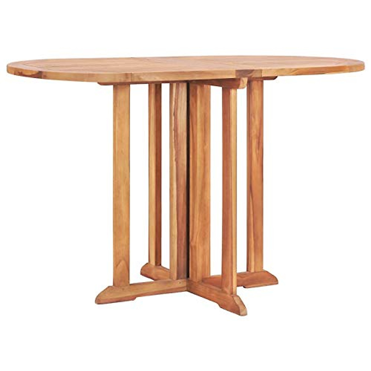 qiangxing 5 Piece Folding Patio Dining Set Outdoor Patio Dining Set Outdoor Patio Furniture Patio Set Patio Table and Chairs Set Solid Teak Wood