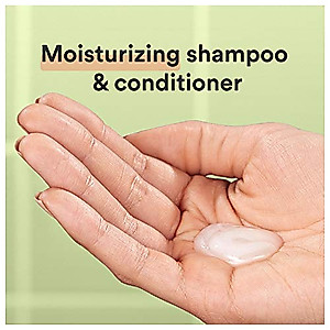 Suave Professionals Moisturizing Shampoo and Conditioner for Dry Hair Almond and Shea Butter Paraben-free and Dye-free 28 oz 2 Count