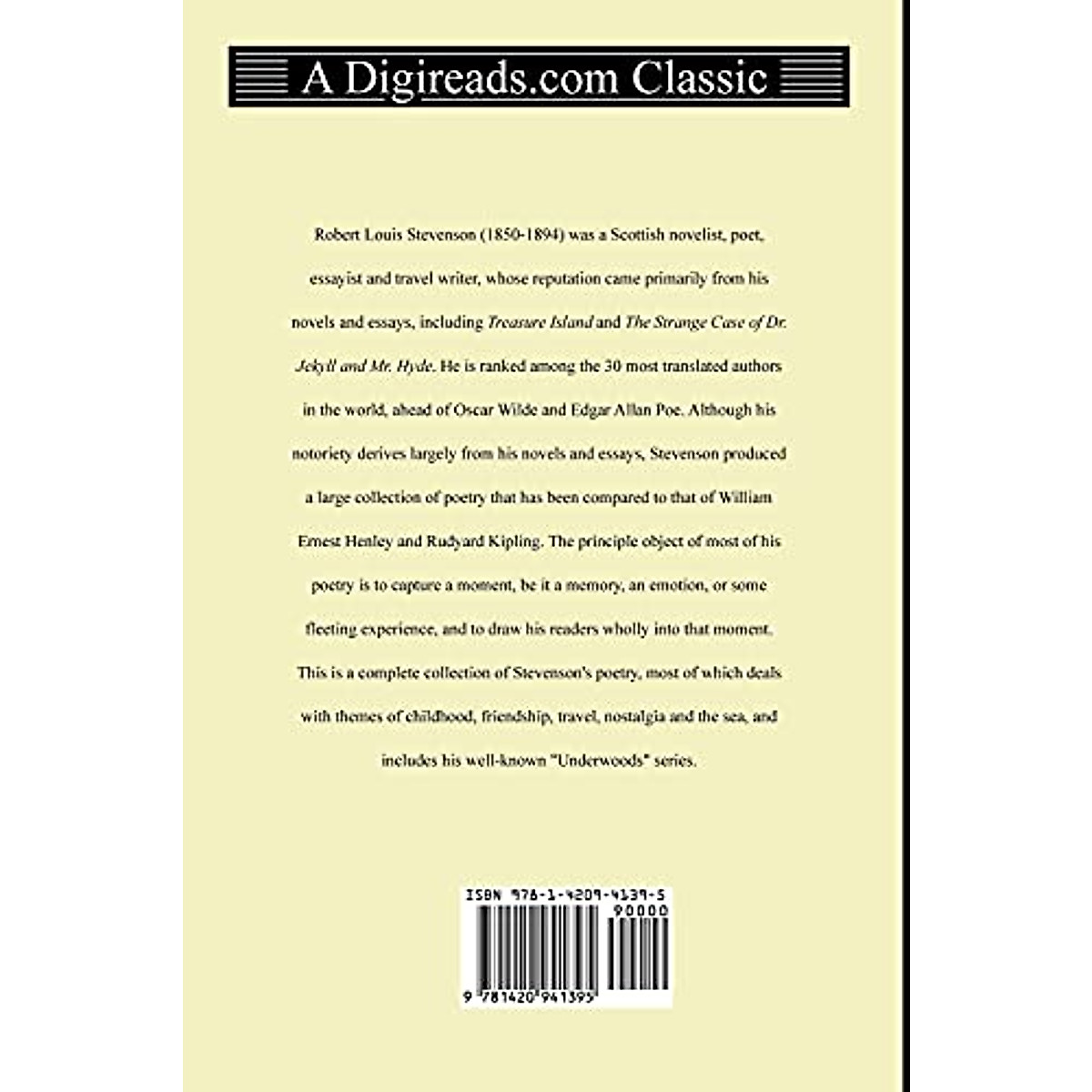 The Complete Poetry of Robert Louis Stevenson