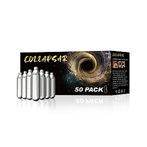 Whipped Cream Chargers N2O Nitrous Oxide 8-Gram Cartridge for Whipper Whipped Cream Dispenser (Packs of 50)