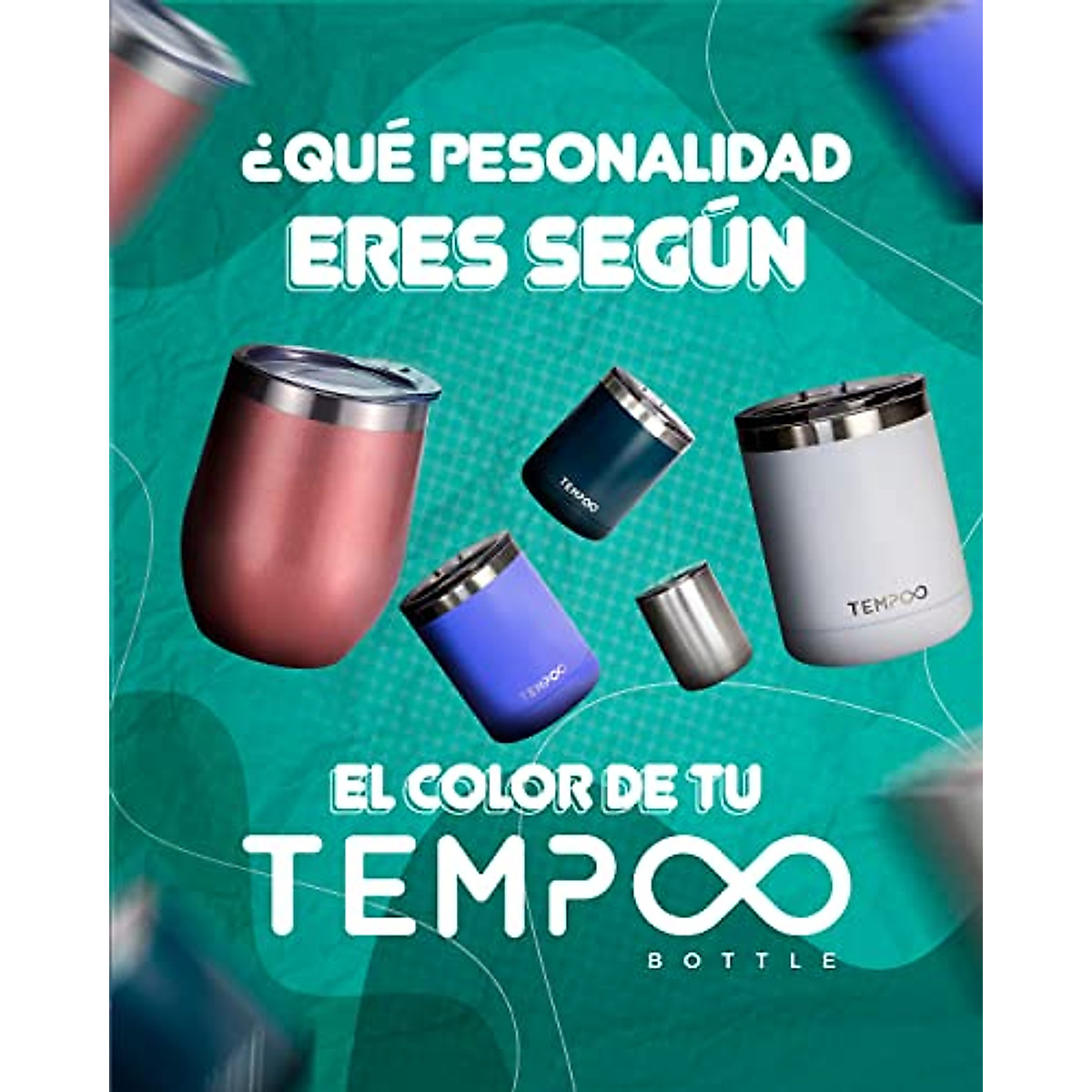 TEMPO COFFEE MUG, VACUUM INSULATED STAINLESS STEEL REUSABLE COFFEE CUP, DOUBLE WALL, COFFEE TRAVEL MUG, LEAKPROOFF LID, REUSABLE TUMBLER CUPS KEEP HOT COLD ICE (matte very peri)