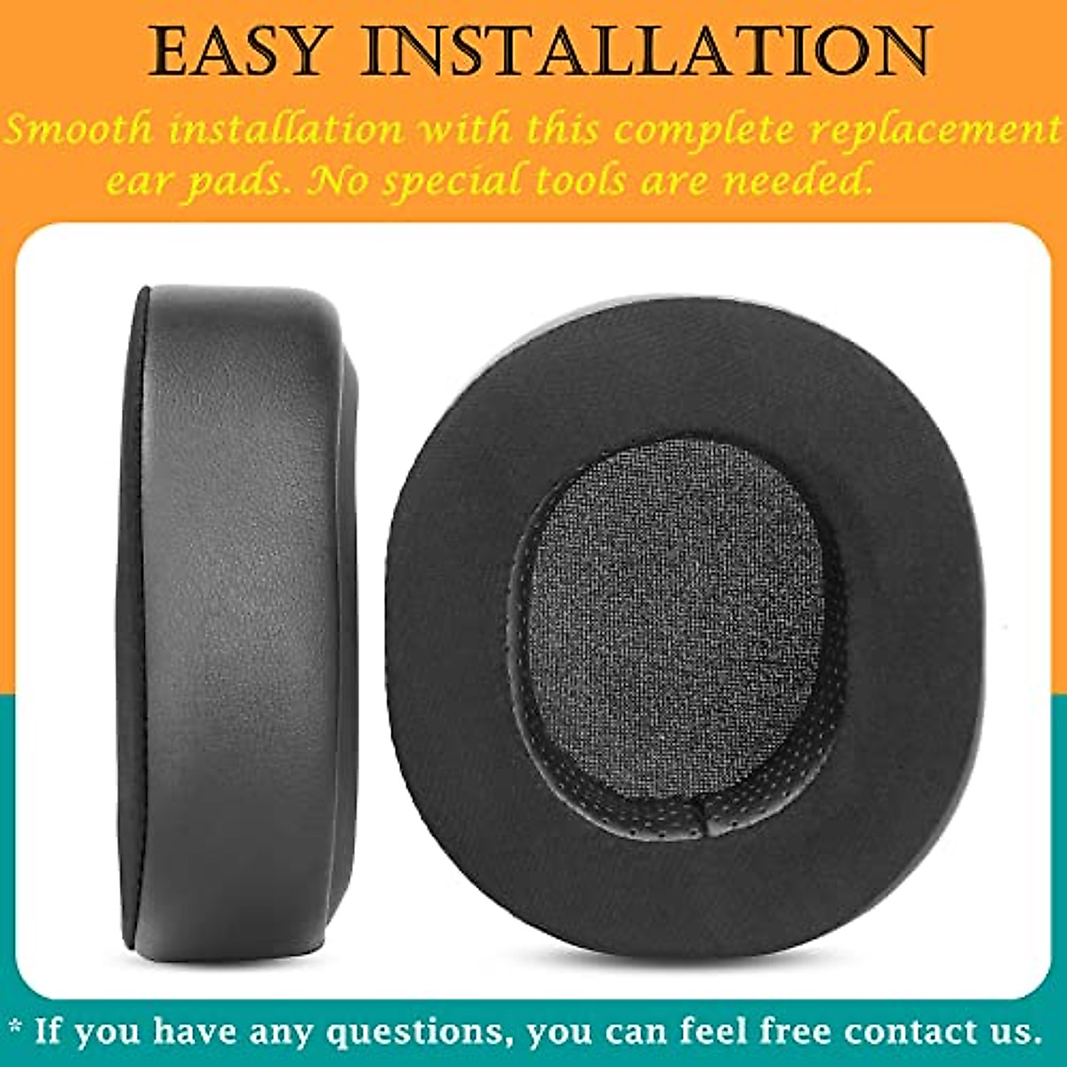TaiZiChangQin Arctis 7P 7P+ Upgrade Thicker Ear Pads Cushion Memory Foam Replacement Compatible with SteelSeries Arctis 3 5 7 7P 7P+ 9X Arctis Pro/ATH M40X M50X M50XBT Headphone