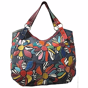 Amerileather Amelia Leather Tote Bag (#1755-8)