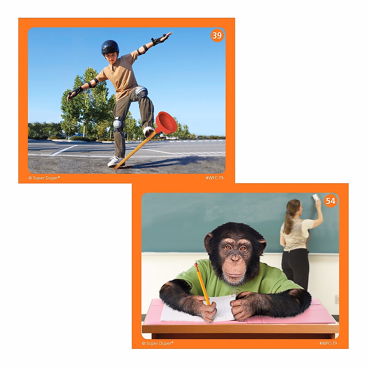 Super Duper Publications | What's Wrong with This Photo Flash Cards | Problem Solving, Reasoning and Critical Thinking Skills Fun Deck | Educational Learning Resource for Children