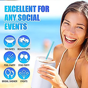 100 Pack White Blank Can Cooler Sleeves Neoprene Insulated Beer Sleeves for Can Cooler Sleeves Personalized Sublimation Sleeves for Soda Drink Water Bottle Birthdays Weddings Bachelorette Party