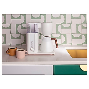 Café Specialty Drip Coffee Maker | 10-Cup Insulated Thermal Carafe | WiFi Enabled Voice-to-Brew Technology | Smart Home Kitchen Essentials | SCA Certified, Barista-Quality Brew | Matte White