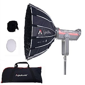 Aputure Light Dome Mini III Deep Octagon Bowens Mount Softbox with Honeycomb Grid for Amaran 300C 150C 200X S 100D S Aputure 600D 600XPRO