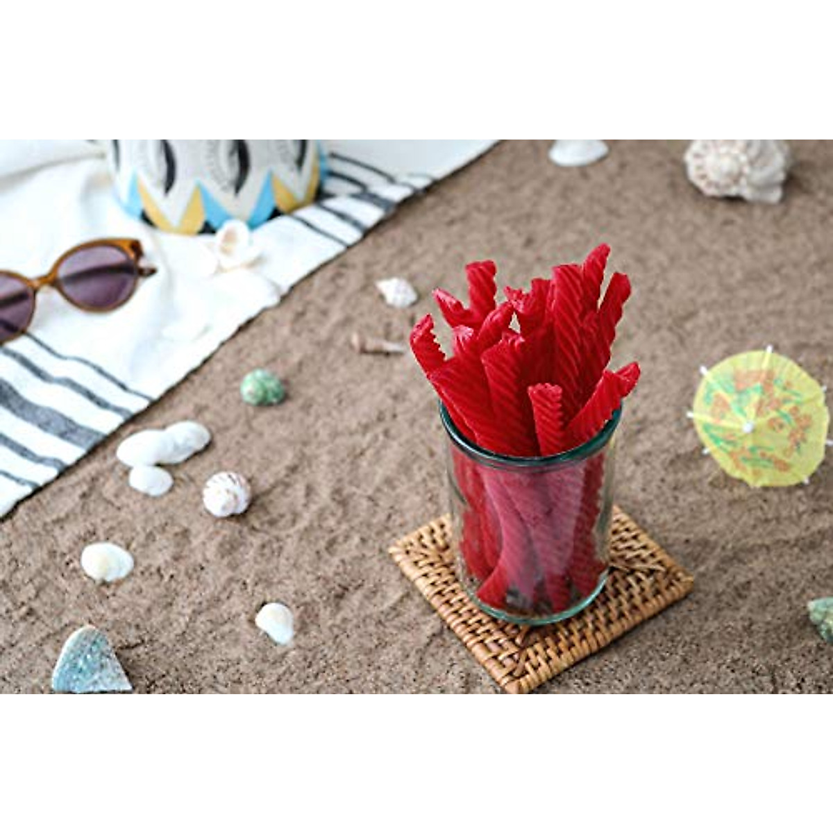 Red Vines Licorice, Original Red Flavor Soft & Chewy Candy Twists, 3.5 lbs, 56 Ounce