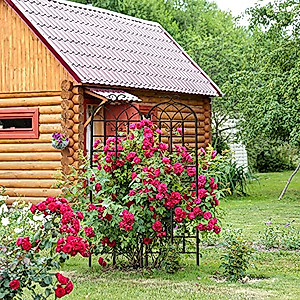 YITAHOME Garden Trellis Garden Fencing for Climbing Plants 4 Pack Decorative Plant Trellis Vegetables and Flower Trellis for Outdoor Patio-19.7×86.6 inches