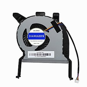 Lee_store CPU Cooling Fan for HP ProDesk 400/600 G2 / EliteDesk 800 G2, P/N: 810571-001 DFB593512MN0T, DC12V 0.7A 4-Wire, 4-Pin