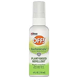 OFF! Botanicals Insect Repellent, Plant-Based Bug Spray & Mosquito Repellent, 4 Oz