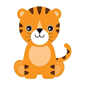 Lions and Tigers and Bears Oh My Nursery Art Print Set of 4