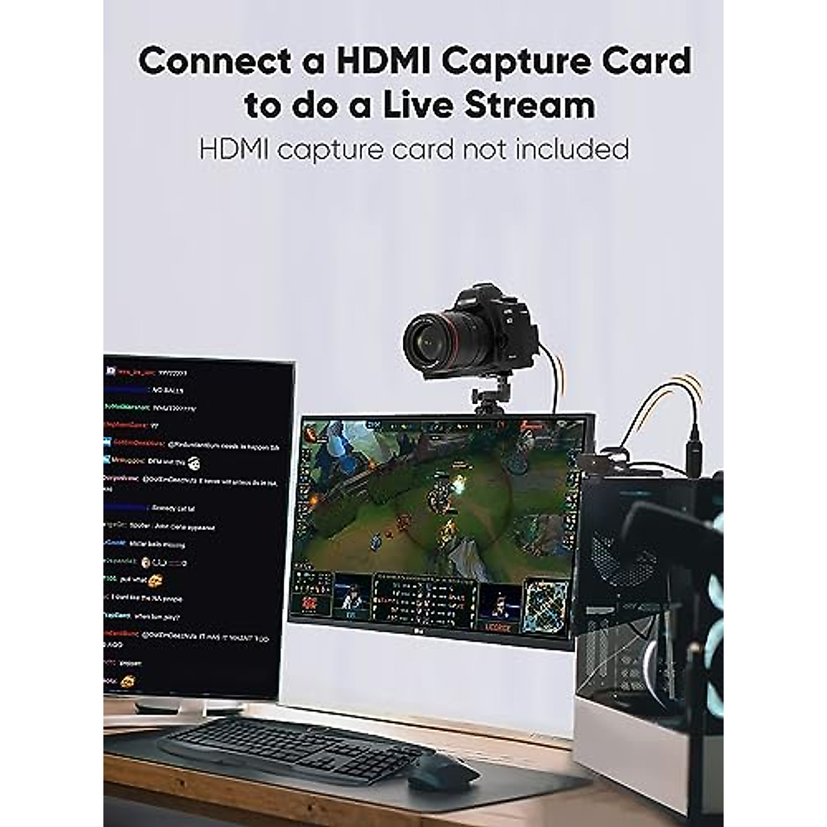 CableCreation 4K Micro HDMI to HDMI Cable Adapter, 4K 60Hz Ethernet 3D Audio Return, Compatible with GoPro Hero 7/6/5, Raspberry Pi 4, A6000, A6300, Nikon Camera, Yoga 3 Pro, Yoga 710, 3ft