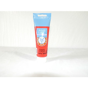 Artist loft Acrylic Paints 6 oz 4 Pack Bundle Yellow, Blue,Red, Aqua