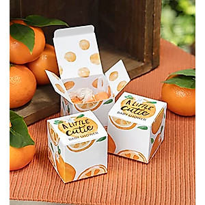 Hortense B. Hewitt Baby Shower Accessories 25-Count Little Cutie Favor Boxes