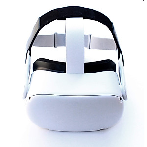 Oculus Quest 2 - Head Strap Weight Reduction Headband Adjustable PU Leather