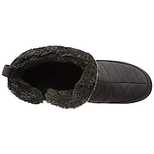 Kamik Women's Hannah Zip W Snow Boot, Black, 6 Wide