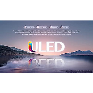 Hisense ULED 4K Premium 55U6H Quantum Dot QLED Series 55-Inch Smart Google TV, Dolby Vision Atmos, Voice Remote, Compatible with Alexa (2022 Model), Black