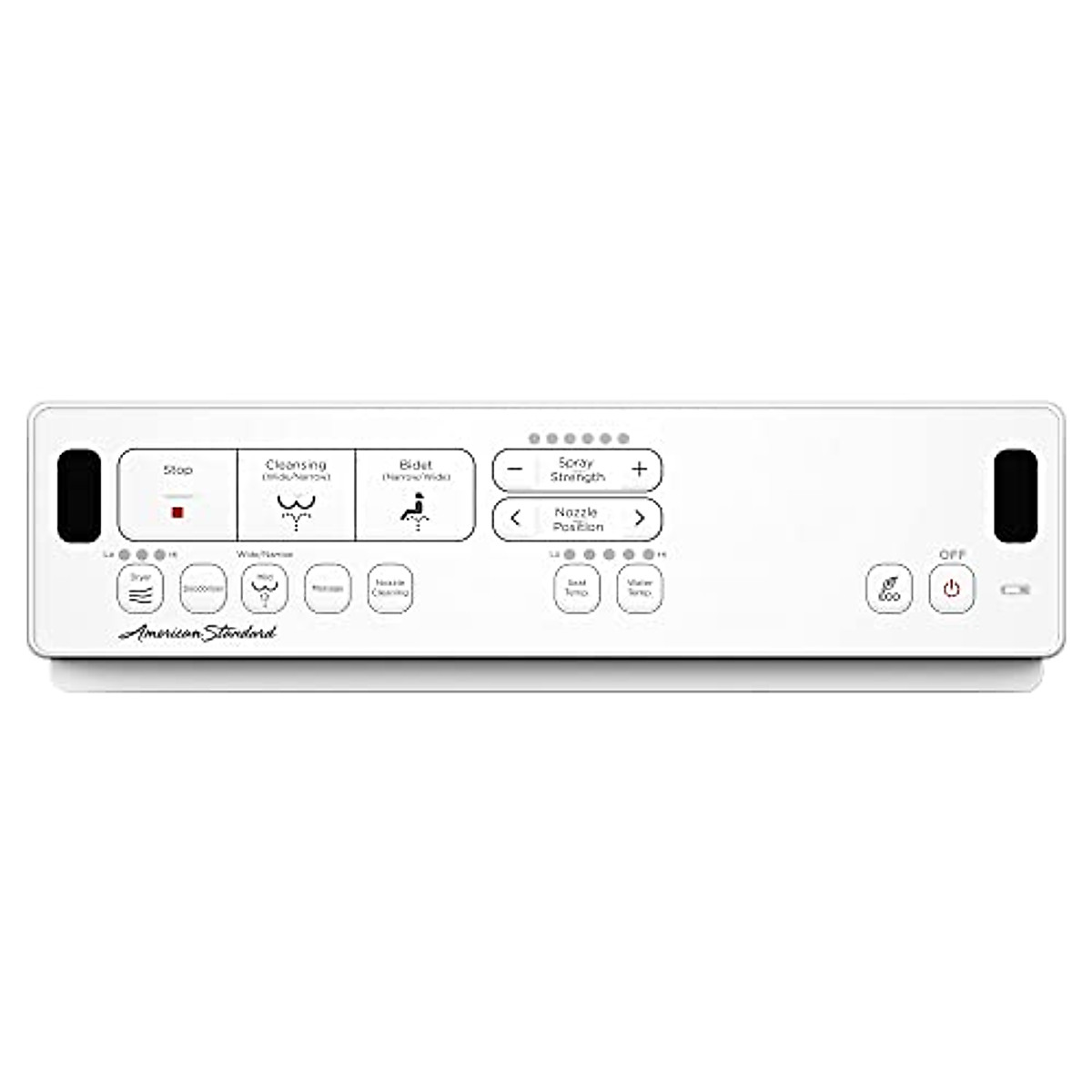 American Standard 8018A60GRC-020 Advanced Clean 3.0 SpaLet Seat with Remote Control Operation, White