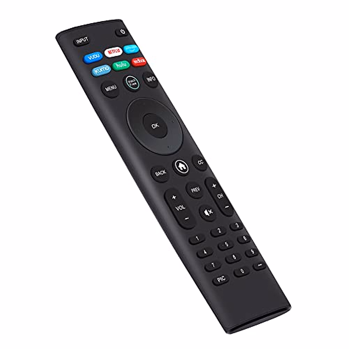 XRT140 Replaced Remote fit for Vizio Smart TV M50Q7-H1 M55Q7-H1 M65Q7-H1 M55Q8-H1 M65Q8-H1 V555-H1 V655-H9 V705-H13 V405-H9 V405-H19 V505-H9 V505-H19 V605-H3 V655-H4 V655-H9 V655-H19