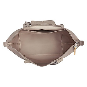 Longchamp Le Pliage City Coated Canvas Large Shoulder Tote, Taupe