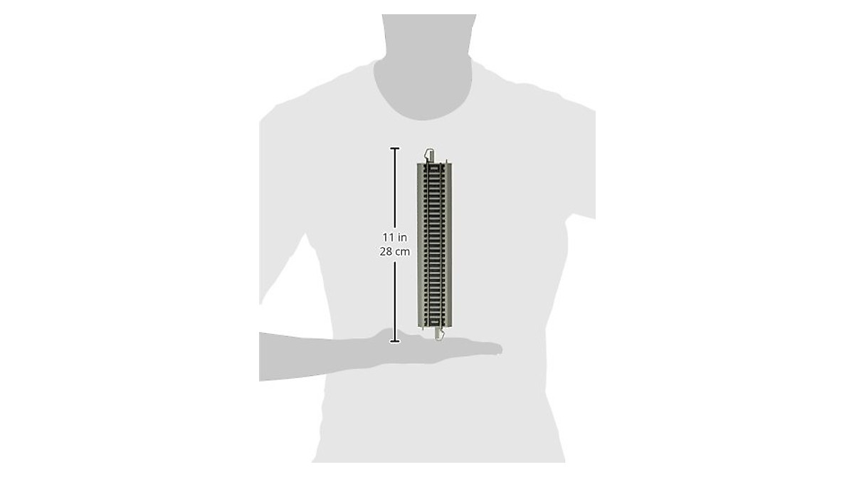 Bachmann E-Z Track Reversing 9″ Straight - HO Scale
