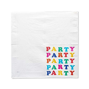 American Greetings Rainbow Party Supplies, Lunch Napkins (50-Count)
