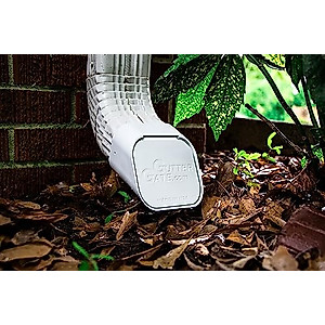 GutterGate 3"x4" Type-A White Gutter Downspout Extension Accessory (MADE in The USA)