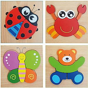 Magnetic Color and Number Maze - Wooden Puzzle Baby Toys
