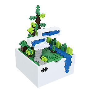 PLUS PLUS - BOKS Windmill Kids - 220 Pieces - Construction Building Desk Stem/Steam Fidget Toy, Interlocking Mini Puzzle Blocks