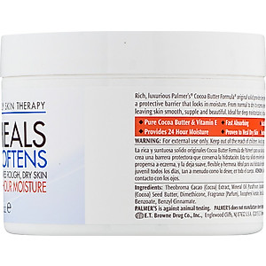 Palmer’s Cocoa Butter Formula Daily Skin Therapy, Solid Formula, 7.25 Ounces (Pack of 12)