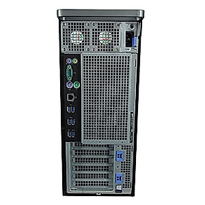Dell Precision T5820, 3.3GHz 10-Core CPU, 256GB DDR4 RAM, 1x 512GB m.2 NVMe, 2X 12TB SATA, Quadro P2000, Win 10 Pro, 950W PSU (Renewed)