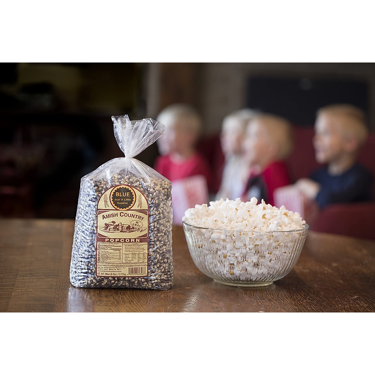 Amish Country Popcorn | 6 lb Bag | Popcorn Kernels | Small and Tender | Old Fashioned, Non-GMO and Gluten Free (6 Pound (Pack of 1)
