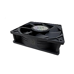 Bgears b-Blaster 140x38 (PWM Version) Extreme Cooling Gaming PC & Mining Machine Fan, Hi-Speed 5200RPM w/Airflow of 308 CFM, 2 Ball Bearing Designed for Extended Life & high Performance, 4 Wire Black