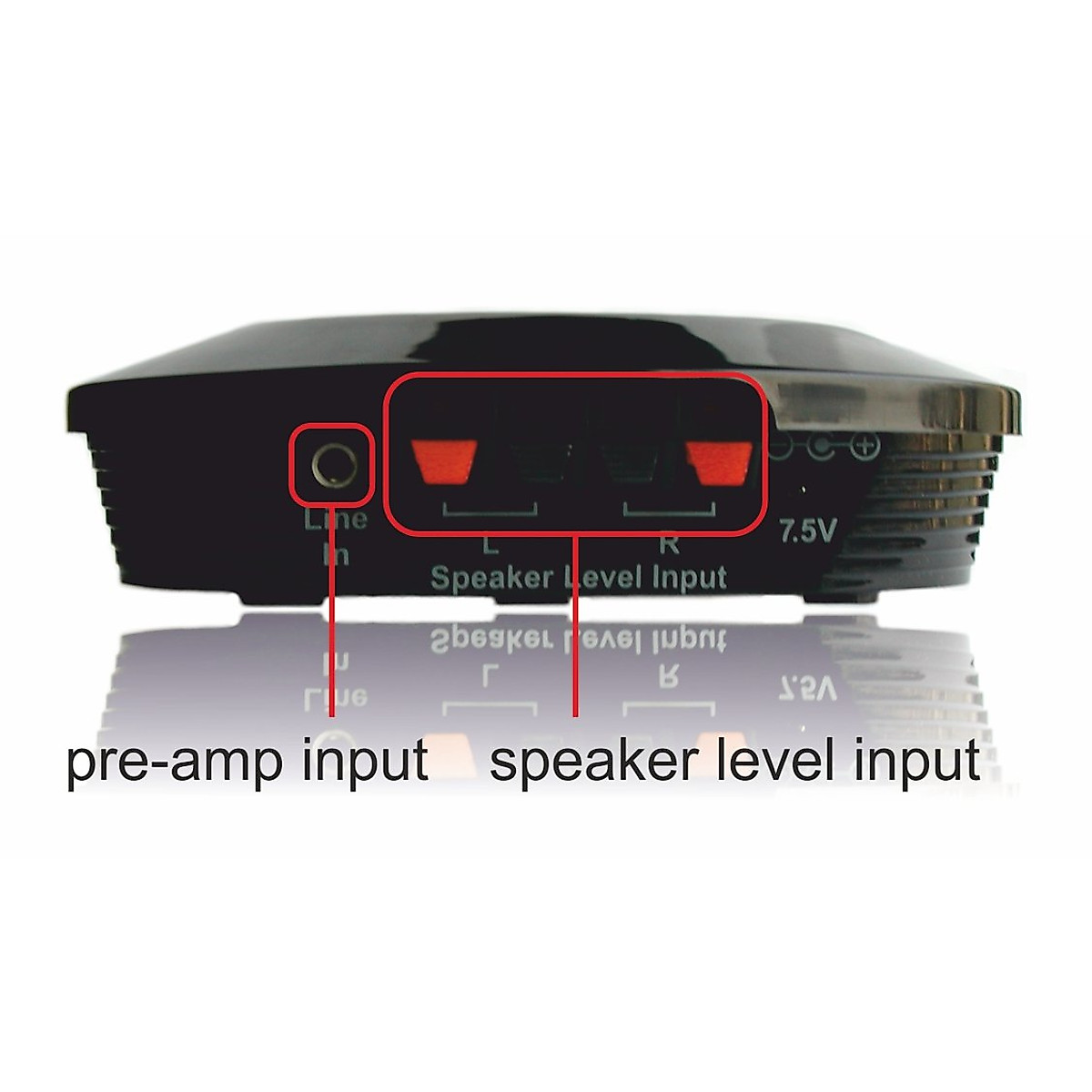 Amphony Wireless Speaker Kit with two Wireless Amplifiers (New Model), Makes Surround Speakers Wireless, 2x80 Watts, 300ft range, Connect to any Audio Source, Better-than Bluetooth Digital Wireless