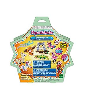 Aquabeads Arts & Crafts Star Friends Theme Bead Refill with Over 600 Beads and Templates, Multicolored