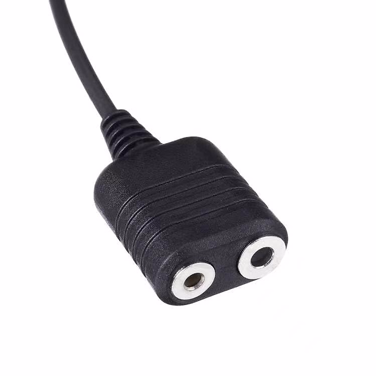Fumei Walkie Talkie Audio Cable Adapter Compatible with Baofeng BF-9700 UV-9R+ Plug to Kenwood HYT TYT Baofeng UV-5R 2Pin Headset Port