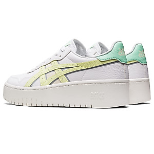 ASICS Women's Japan S PF Sportstyle, 11, White/Huddle Yellow