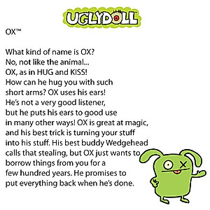 Ugly Doll Classic Plush Doll, Ox