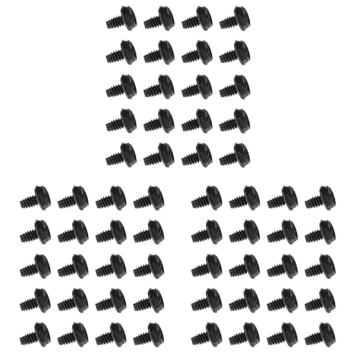 300 Pcs Pci Screw Computer Accessory Pci Slot Screw Fastener for Repairing Screw for Power Supply Round Head Replacement Screw Computer Case Fastener Computer Part Computer Supply