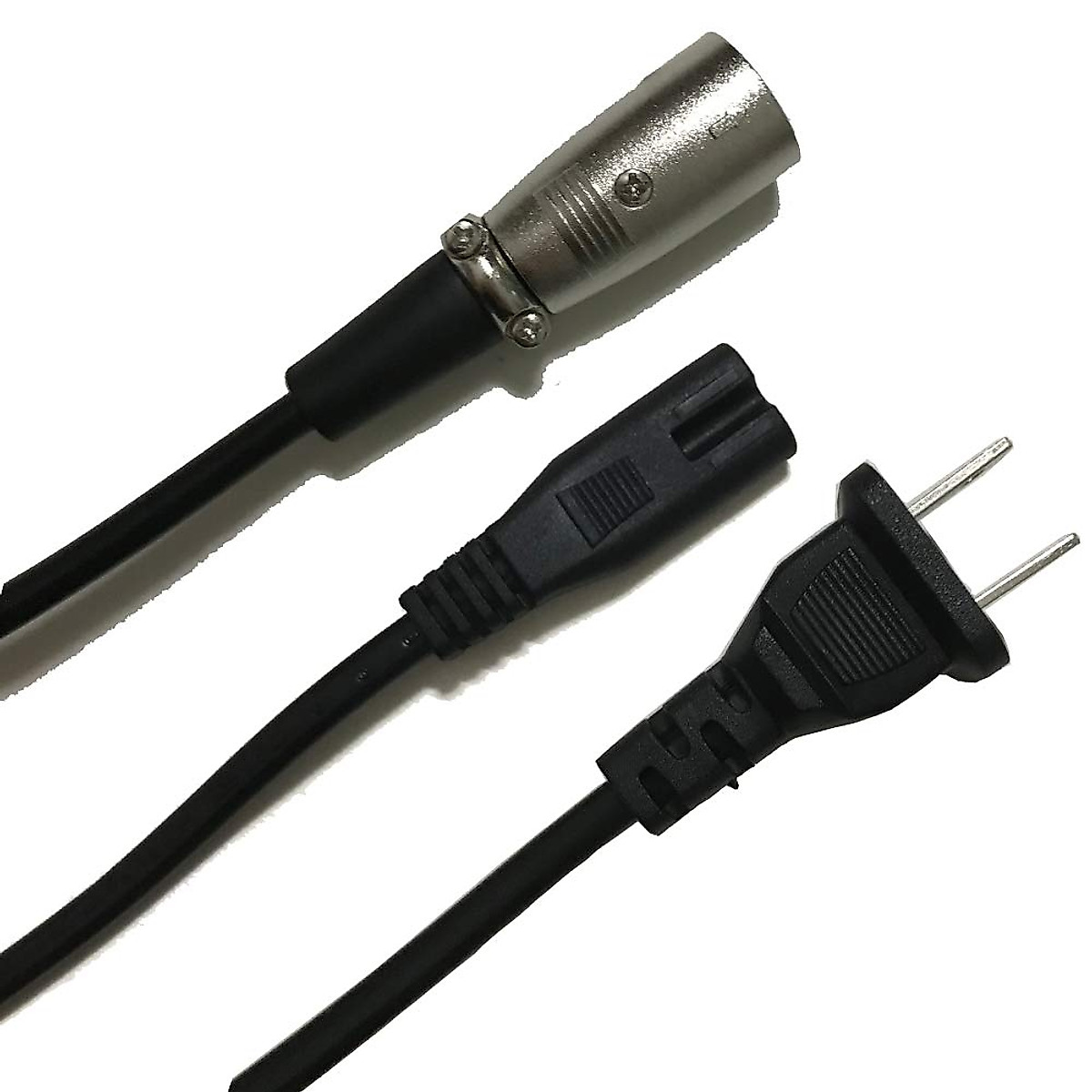 Unocho 29V Battery Charger 2A DC Charger Power Supply Adapter for 24V Lithium Batteries li-ion Batteries Pack with 3-pin XLR Connector