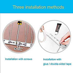 Bainser 10.8 Feet Bird Spikes Stainless Steel for Pigeons, Small Birds, Bird Deterrent Spikes Bird Repellent Spikes Kit for Fence, Roof, Windowsill
