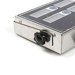 8 Channels CAL-8B Digital Kitchen Timer, Upthehill Stainless Steel Restaurant Timer Calculagraph Timer Clock Reminder Cooking Reminder on Multiple Events with Loud Alarm (8 Channels)