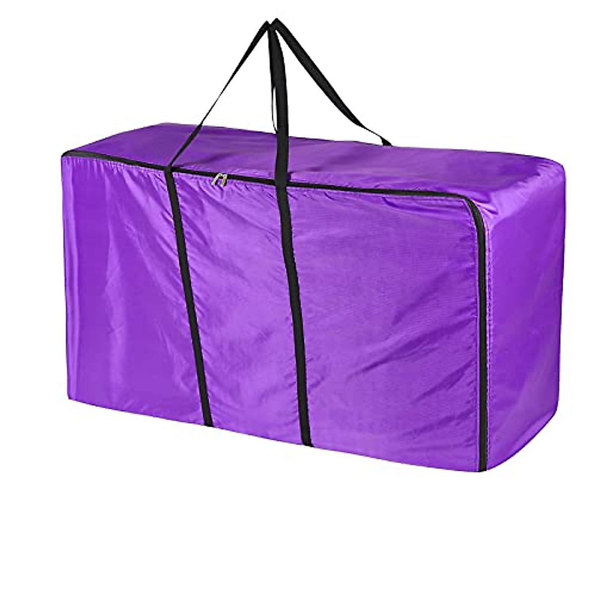 HYXITVCG Hay Bag, Heavy Duty Hay Bale Storage Bag, Extra Large Tote Hay Bale Carry Bag, Portable Horses Goats Livestock Hay Bale Bag with Zipper and Handle (45'' x 23'' x14'')