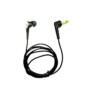 LINHUIPAD K2 Single-Side Earphone Economical Mono Earbuds in Ear Noise Isolating Headphone,3.5mm Plug Reinforced Cord Compatible Android Smartphones MP3 Players