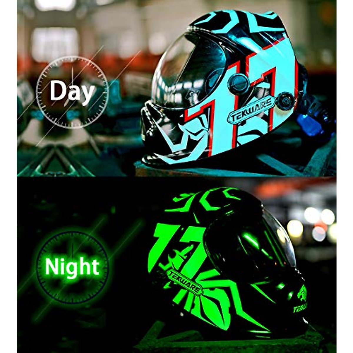 TEKWARE Large Viewing True Color Solar Powered Auto Darkening Welding Helmet, Hemispherical 4C lense, 4 Arc Sensor Wide Shade Range 4/5-9/9-13 Luminous Welder Mask for Mig Tig Arc Grinding Plasma