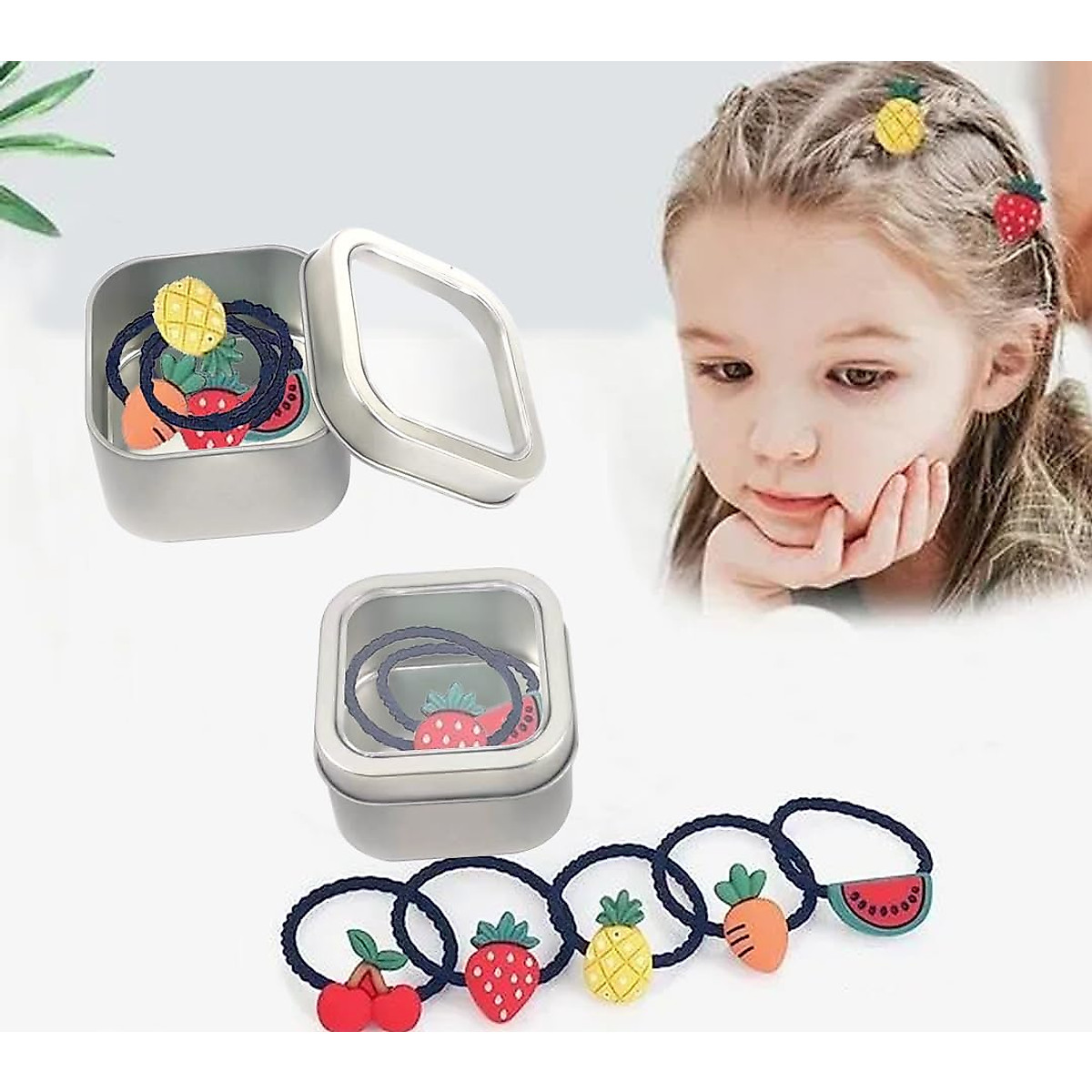 Shirin Packaging Metal Tin Containers for Mint Storage Metal Tins With Lids Tin Boxes Small Metal Box Lid 15/1, storage container square 2.6" x 2.6" x 1.6" Bead Organiser, Treasure Box Silver